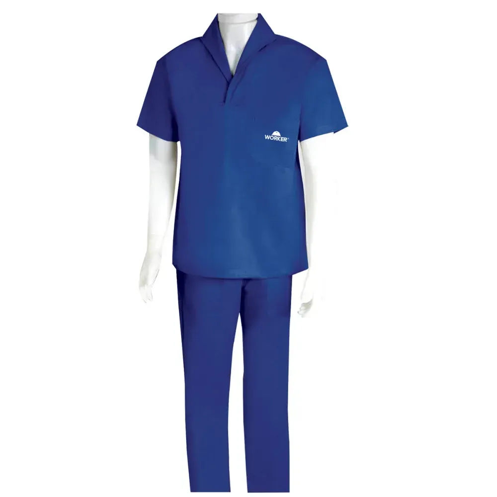Conjunto Uniforme Industrial Azul GG Worker em Oferta!