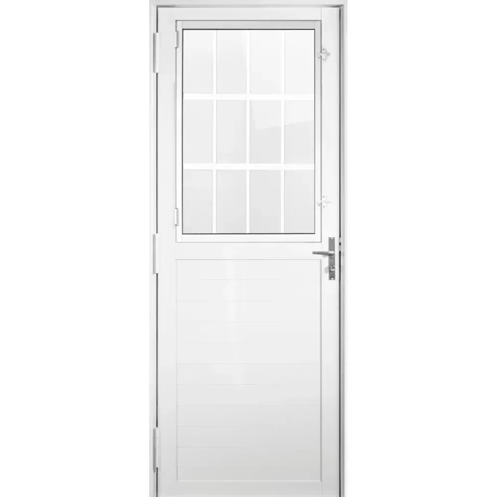 Porta Postigo Invicta Alumínio Esquerda BR 210x80cm MetalFlex